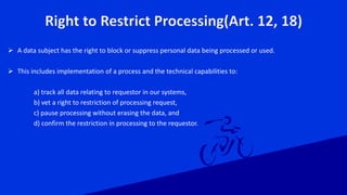 Presentation on GDPR | PPTX