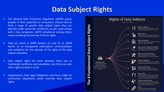 Presentation on GDPR | PPTX