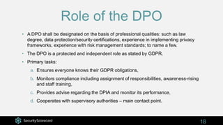 GDPR Enforcement is here. Are you ready? | PPTX