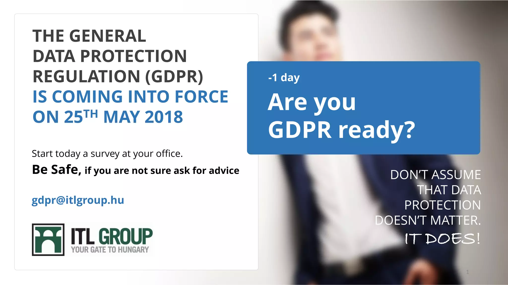 Are you ready with the GDPR? | PPT