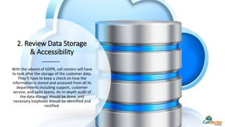 GDPR for Call Center Industry | PPT