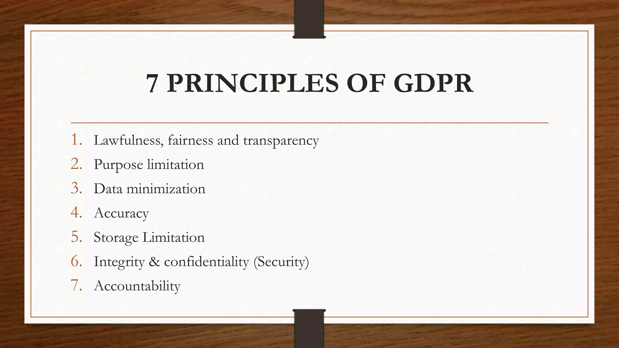 GDPR, DATA PROTECTION IN INDIA, IT ACT, 2000 | PPTX
