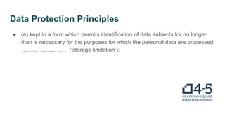 GDPR Introduction and overview | PPTX