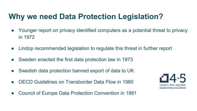 GDPR Introduction and overview | PPTX | Internet Safety | Parenting