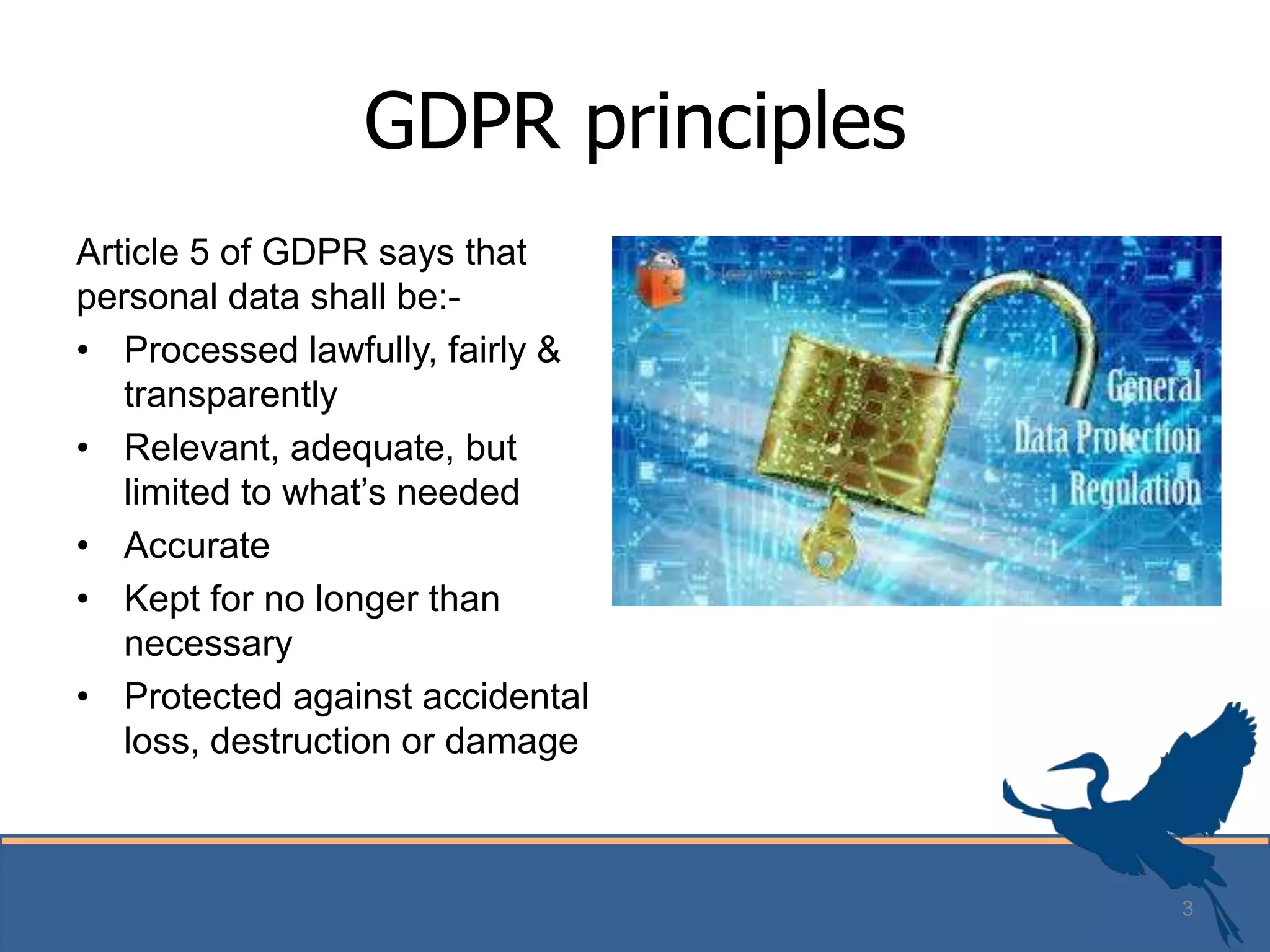 GDPR introduction | PPT