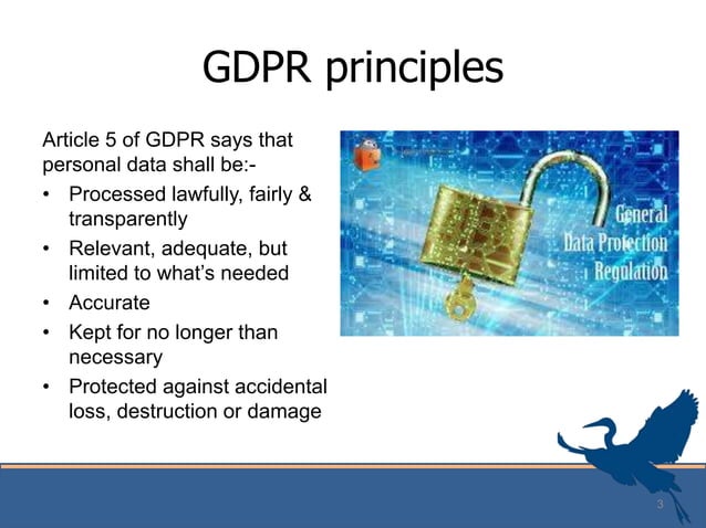 GDPR introduction | PPT
