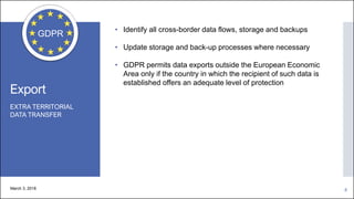 GDPR Jennifer Rose | PPT
