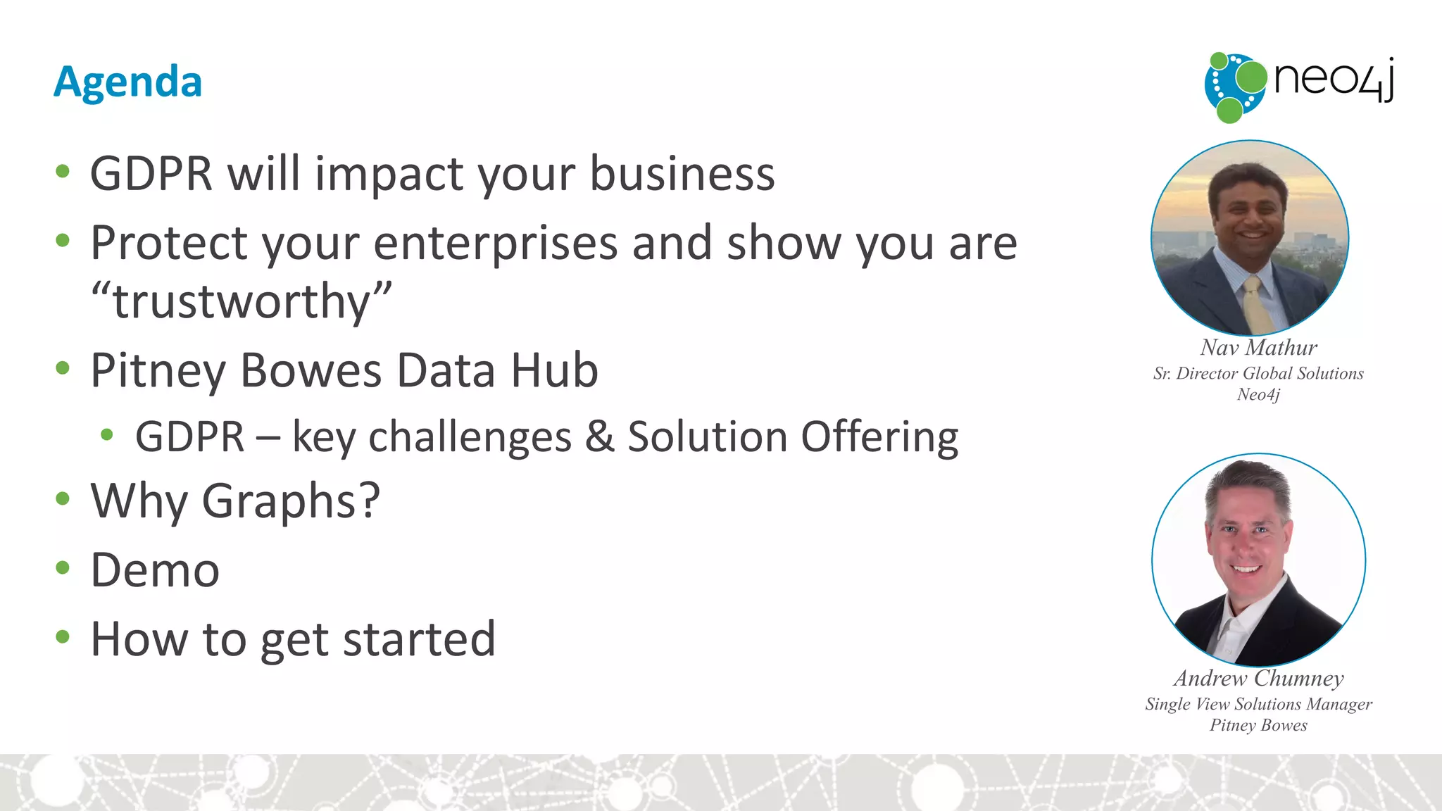 Using Graphs to Comply with GDPR | PPT
