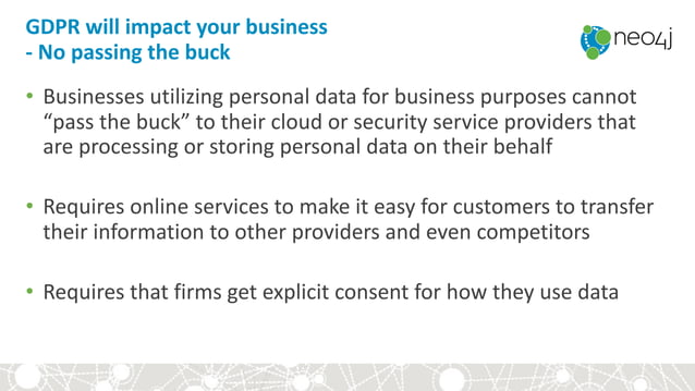 Using Graphs to Comply with GDPR | PPT