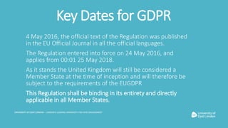 GDPR: Key Article Overview | PPTX