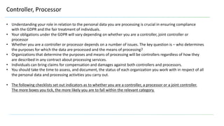 Gdpr overview ciso platform presentation | PDF