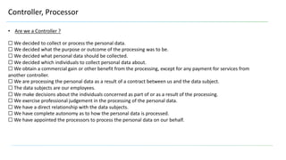 Gdpr overview ciso platform presentation | PDF