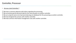 Gdpr overview ciso platform presentation | PDF