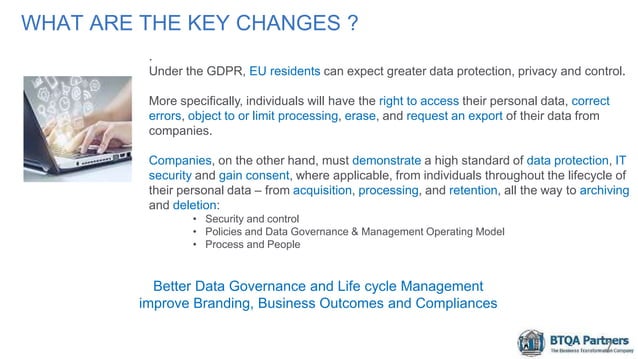 Ready for the GDPR, Ready for the Digital Economy | PPT