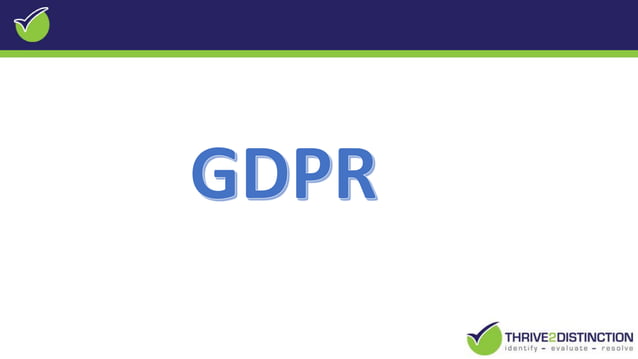 Gdpr presentation | PPT