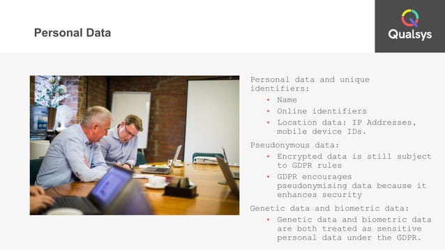GDPR: Training Materials by Qualsys | PPTX | Internet Safety | Parenting