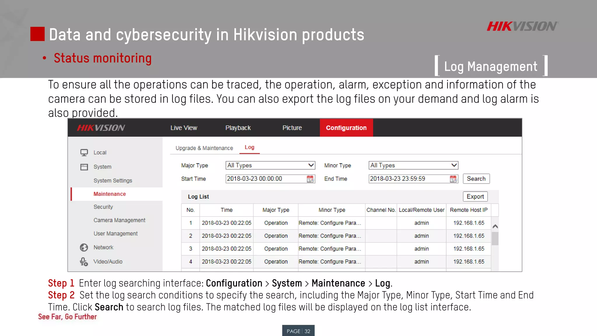 Hikvision General Data Protection Regulations (GDPR) | PDF