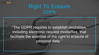 HIPAA vs GDPR The How, What, and Why ? | PPTX