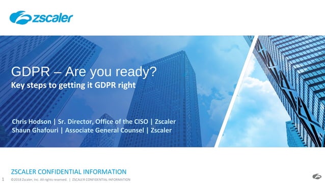 GDPR - are you ready? | PPT