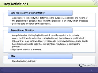 EU's General Data Protection Regulation (GDPR) | PPTX