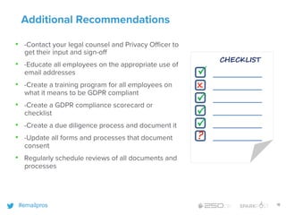 GDPR Affects Email Worldwide | PDF