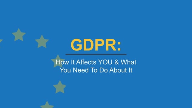 Gdpr zilla | PPT