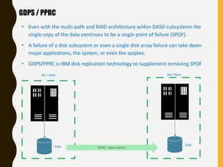 GDPS and System Complex | PPTX | Operating Systems | Computer Software and Applications