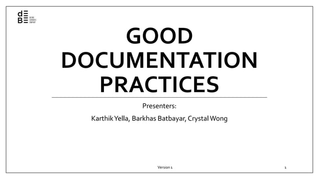 GDP training.pptx | Databases | Computer Software and Applications