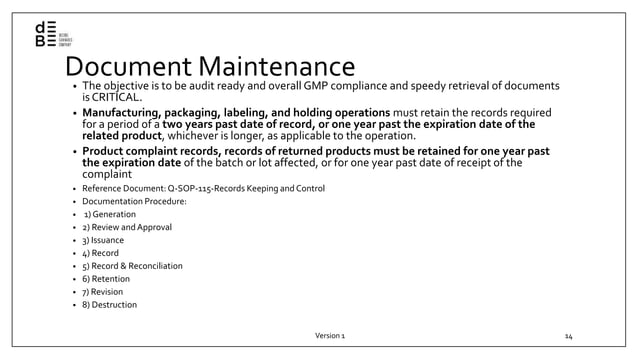 GDP training.pptx | Databases | Computer Software and Applications
