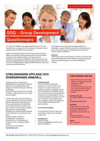 GDQ certifiering | PDF