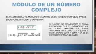 Numeros complejos | PPTX