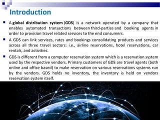 Global Distribution System | PPT