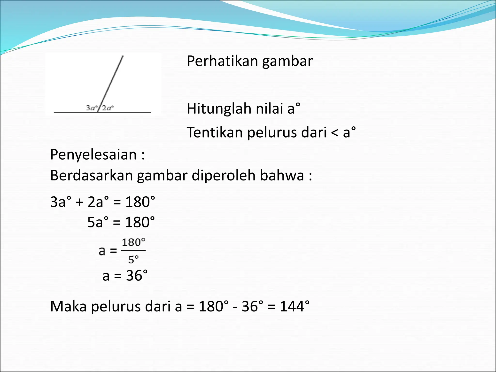 sudut dan garis untuk kelas VII semester 2 | PPT