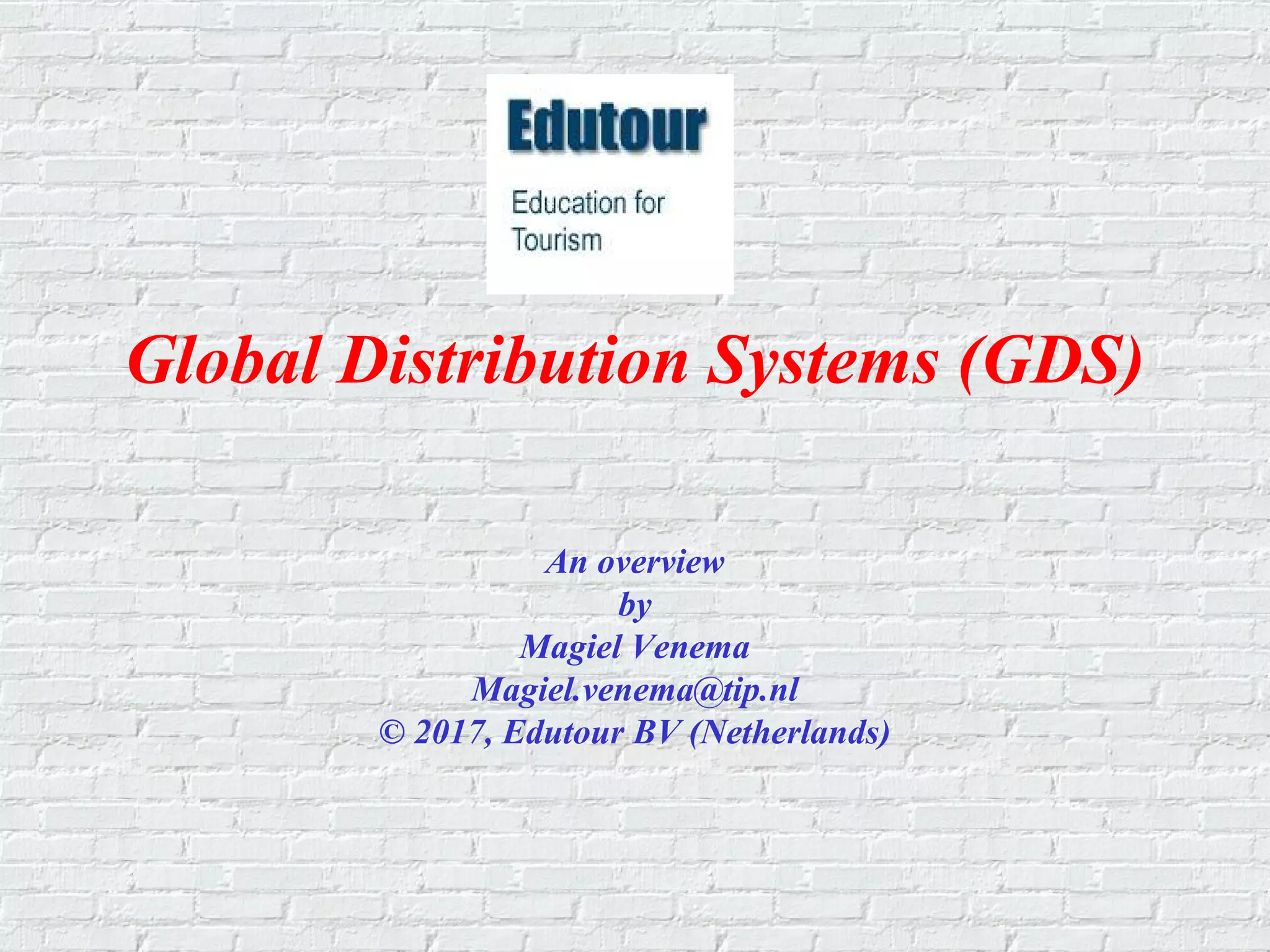 GDS Systems Overview | PPT
