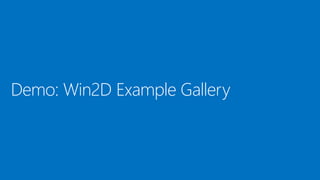 Building a Windows 10 Game with C#, XAML and Win2D | PPT