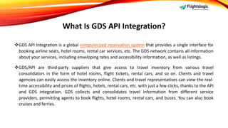 GDS API Integration | Travel GDS System.pptx