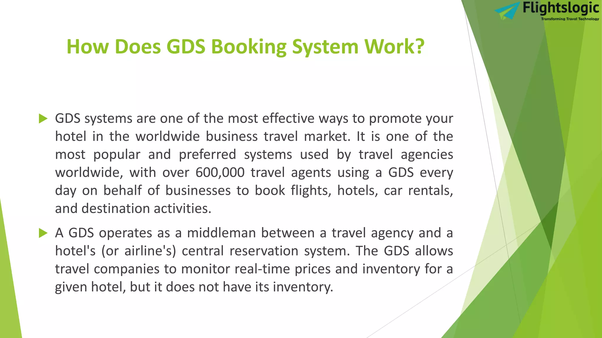 GDS Booking System | PPT