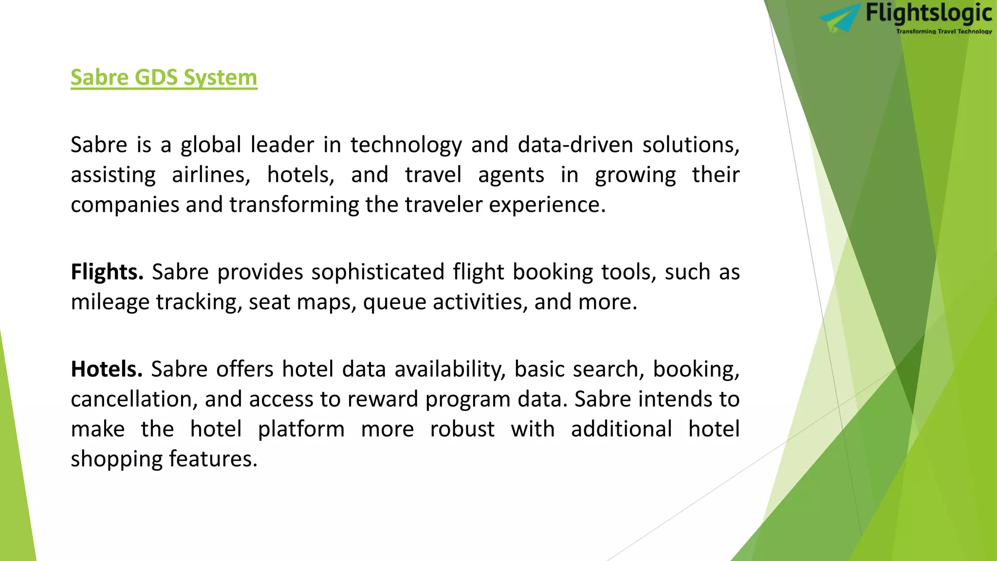 GDS Booking System | PPT