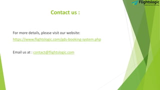 GDS Booking System | PPTX