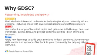 GDSC inauguration presentation | PPT
