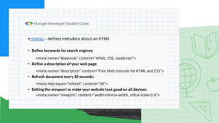 gdsc-html-ppt.pptx | Free Download