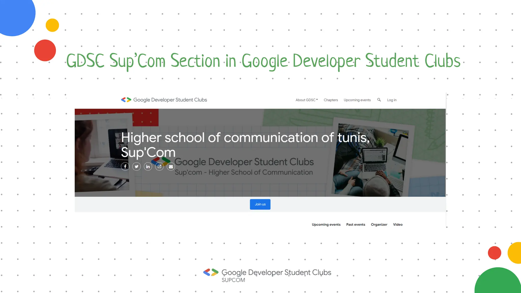 Info Session : Welcoming our new members! | PPT