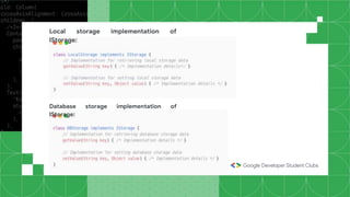 GDSC - SOLID Principles session.pptx | Programming Languages | Computing