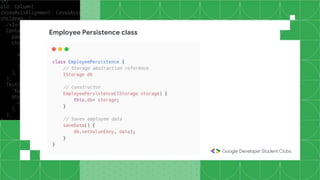 GDSC - SOLID Principles session.pptx | Programming Languages | Computing