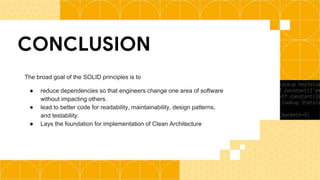 GDSC - SOLID Principles session.pptx | Programming Languages | Computing