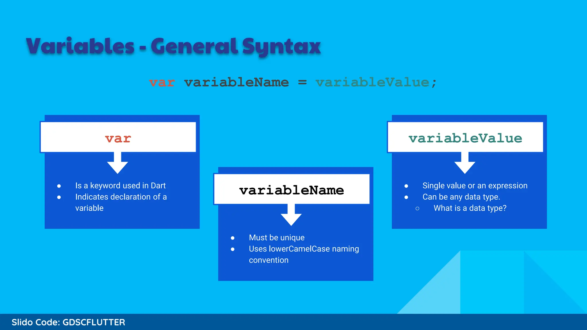 [Study Jam 1.0] Flutter Workshop (Beginner) | PPT