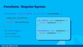 [Study Jam 1.0] Flutter Workshop (Beginner) | PPT