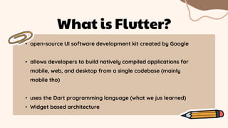 [Study Jam 1.0] Flutter Workshop (Beginner) | PPT