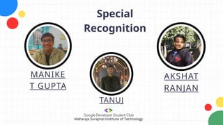 gdg on campus msit orientation ppt is here | PPT