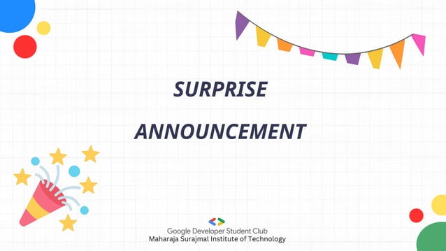 gdg on campus msit orientation ppt is here | PPT